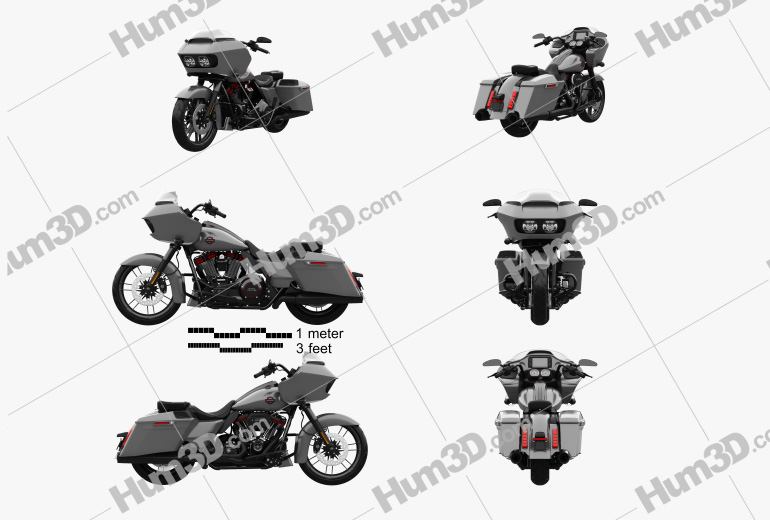 Harley Davidson Drawing Templates