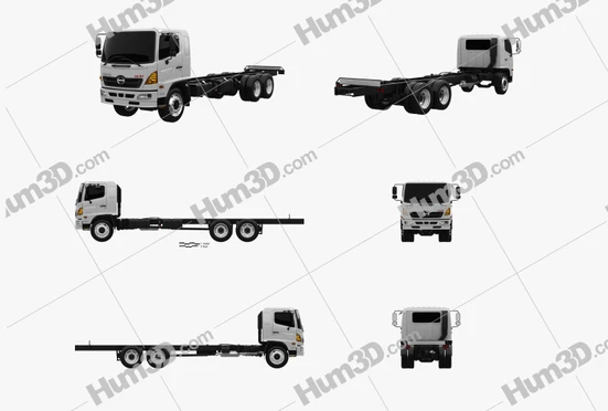 Hino blueprints Download in PNG - 3DModels.org