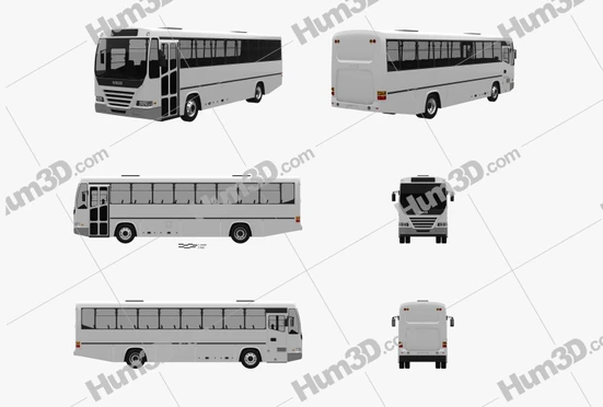 Iveco blueprints Download in PNG - 3DModels.org