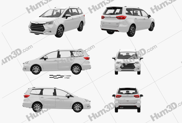 JAC Refine R3 2022 Blueprint Template - 3DModels.org