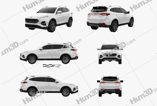 JAC blueprints Download in PNG - 3DModels.org