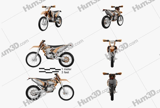 KTM blueprints Download in PNG - 3DModels.org