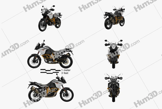 KTM blueprints Download in PNG - 3DModels.org