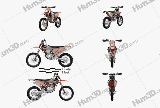 KTM blueprints Download in PNG - 3DModels.org