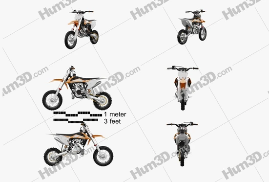 KTM blueprints Download in PNG - 3DModels.org