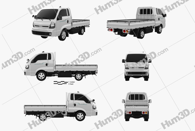Bongo Truck Dimensions