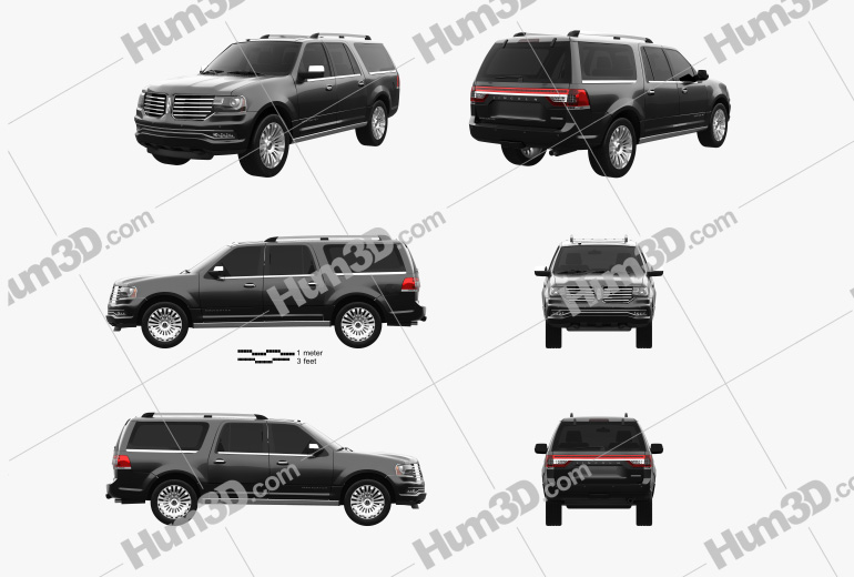 Lincoln blueprints Download in PNG - Seite 3 - 3DModels.org
