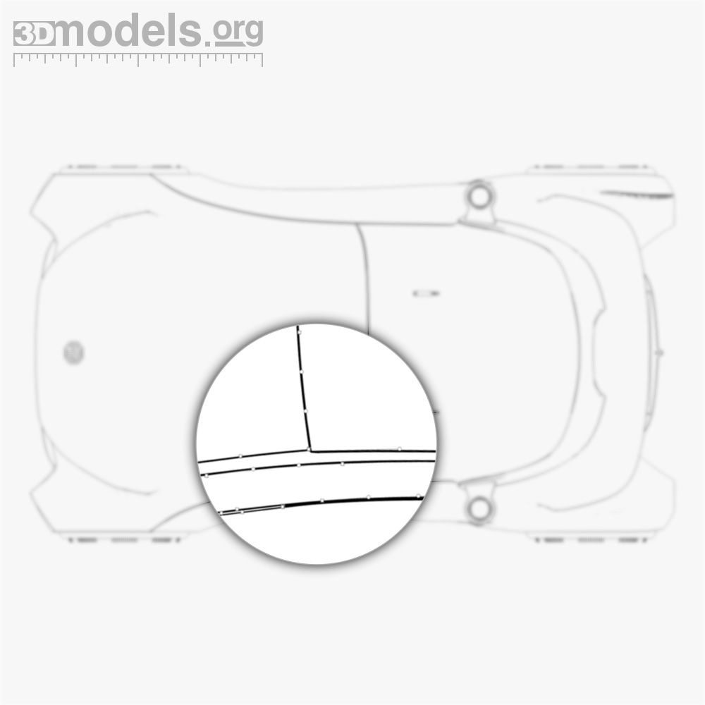 MG Maze 2024 Vector Blueprint - 3DModels.org