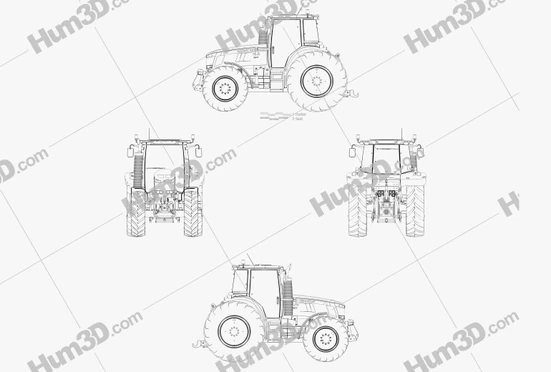 Tractor Blueprints - Download Accurate High-Resolution Drawings ...