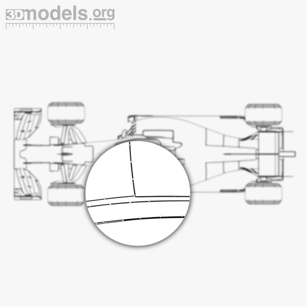 McLaren MP4-31 2016 Vector Blueprint - 3DModels.org