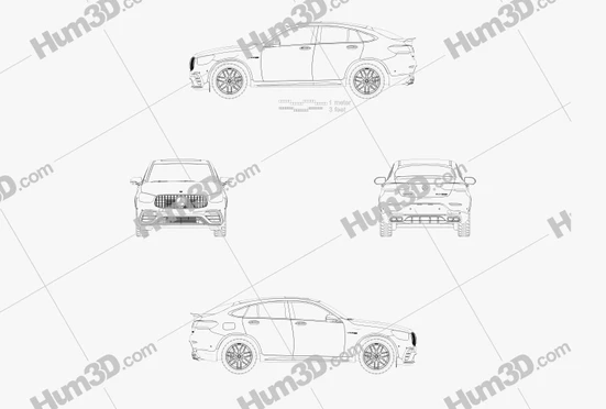AMG blueprints Download in PNG - 3DModels.org
