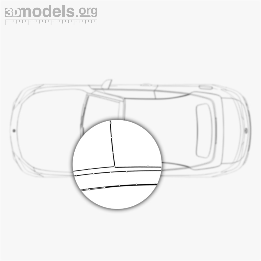 Mercedes-Benz CLE-class cabriolet AMG Line 2025 Vector Blueprint ...