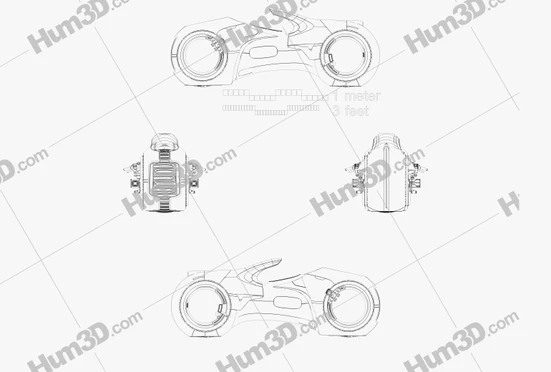 Motorcycle Blueprints - Download Accurate High-Resolution Drawings ...