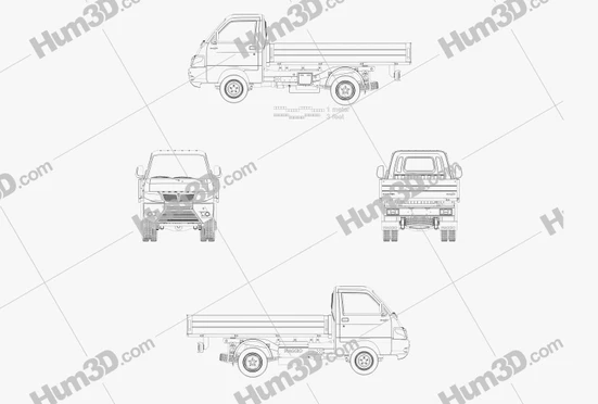 Piaggio blueprints Download in PNG - 3DModels.org