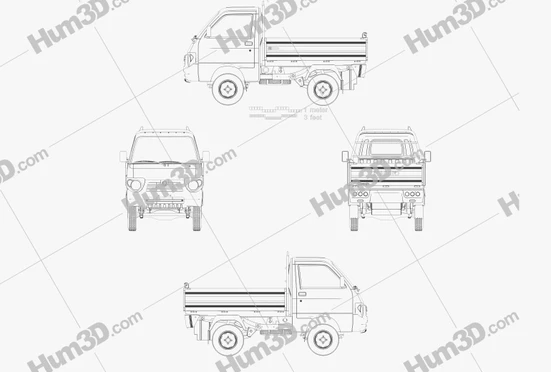 Piaggio blueprints Download in PNG - 3DModels.org