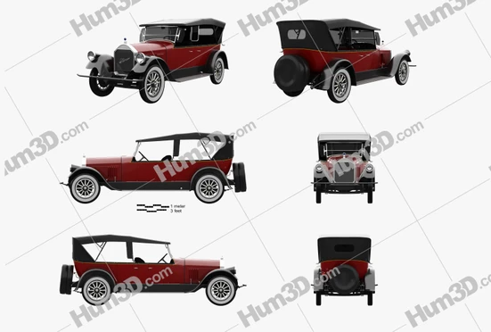 Pierce blueprints Download in PNG - 3DModels.org