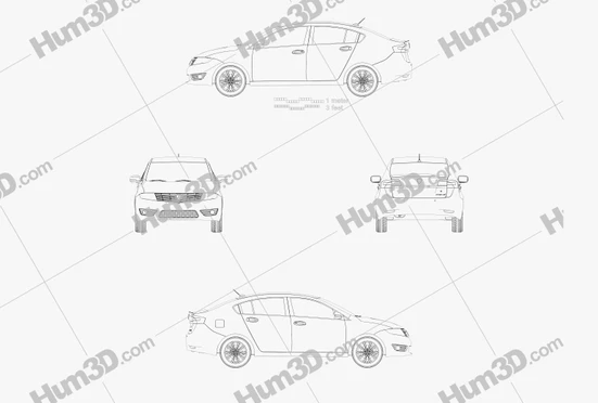 Proton blueprints Download in PNG - 3DModels.org