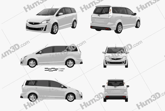 Proton blueprints Download in PNG - 3DModels.org