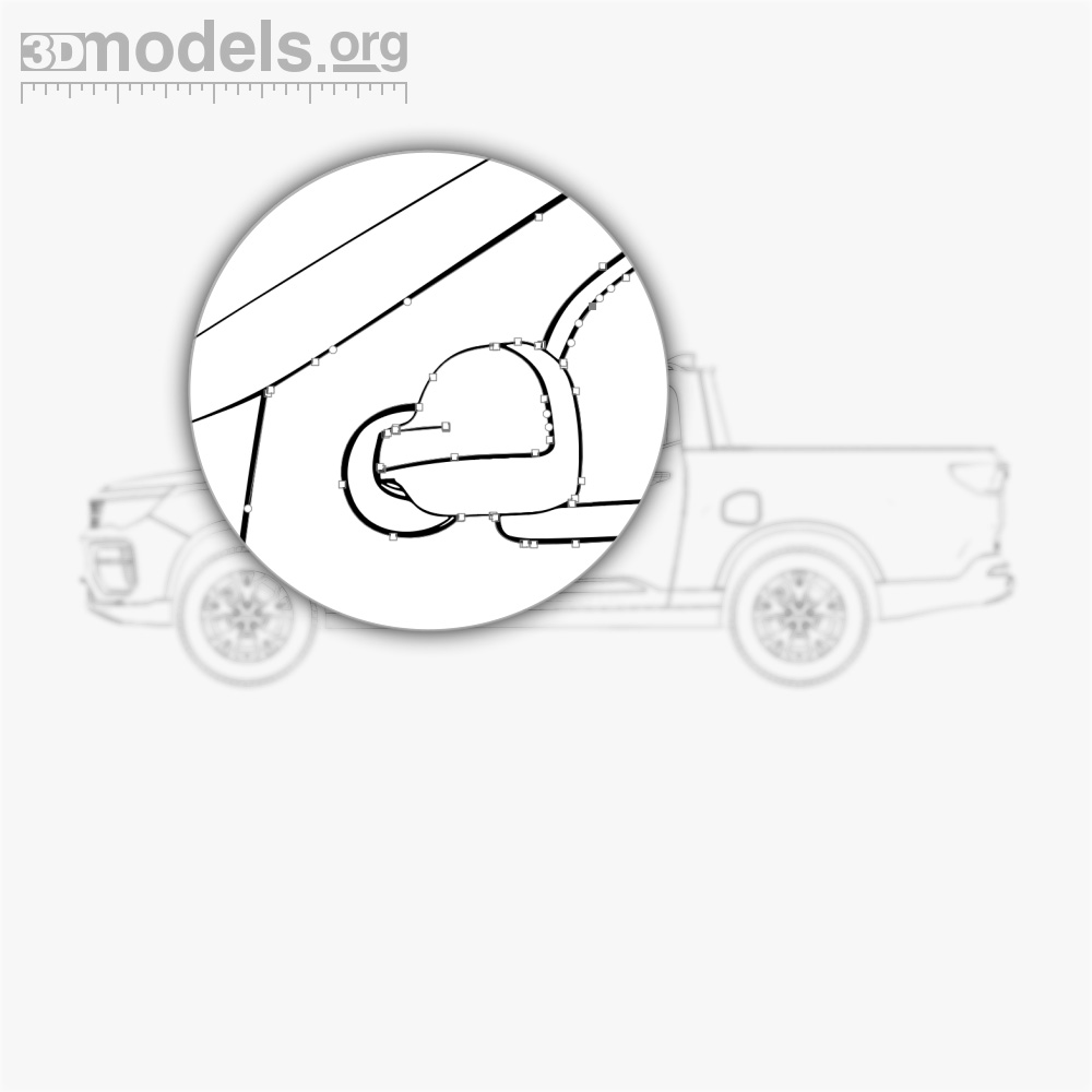Radar RD6 Science 2025 Vector Blueprint - 3DModels.org