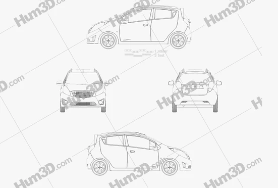 Ravon blueprints Download in PNG - 3DModels.org