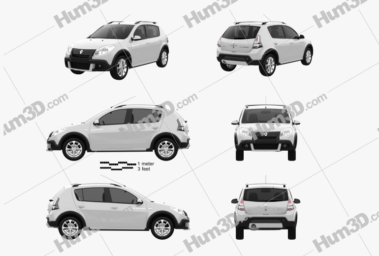 Dacia Sandero Stepway 2014 Black