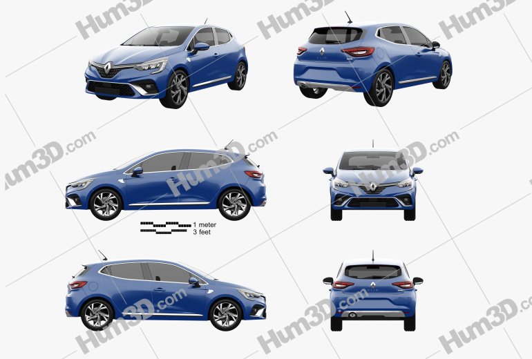 Renault Clio Blueprint