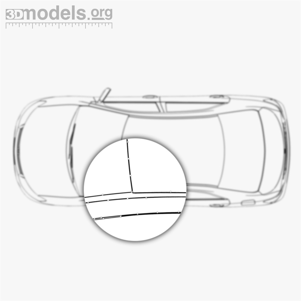 Saipa S300 2017 Vector Blueprint - 3DModels.org