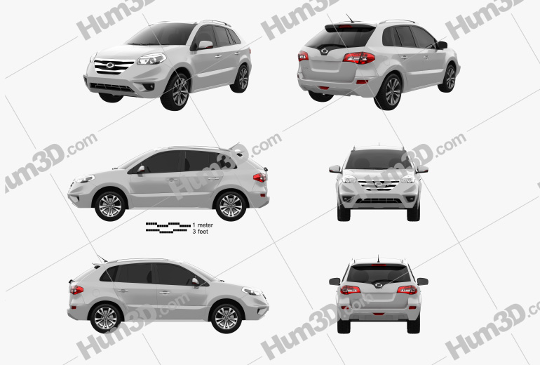 Samsung QM5 2016 Blueprint Template - 3DModels.org