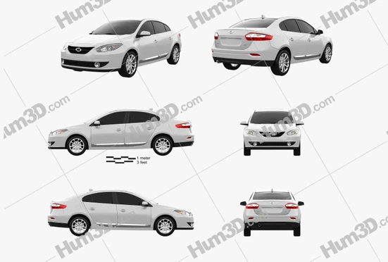 Samsung car blueprints Download in PNG - 3DModels.org