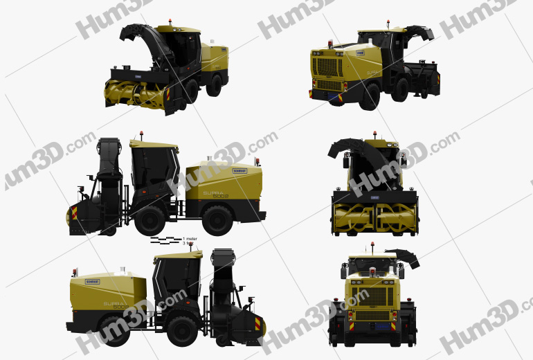 Schmidt Supra 5002 Snow Cutter Blower 2018 Blueprint Template ...