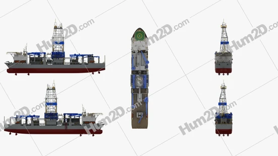 Cargo ship blueprints Download in PNG - 3DModels.org