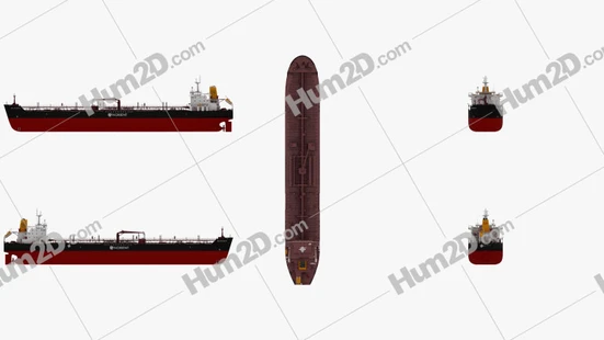 Cargo ship blueprints Download in PNG - 3DModels.org