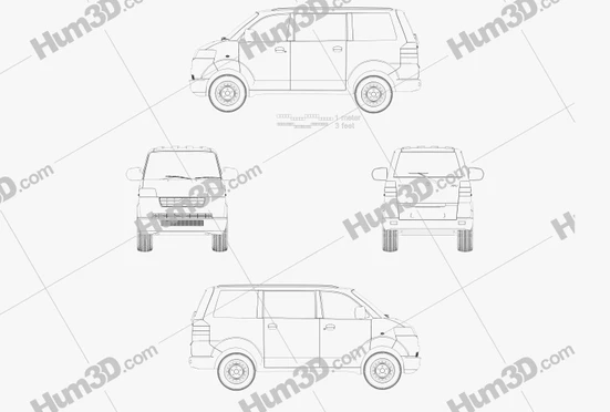 Suzuki blueprints Download in PNG - 3DModels.org