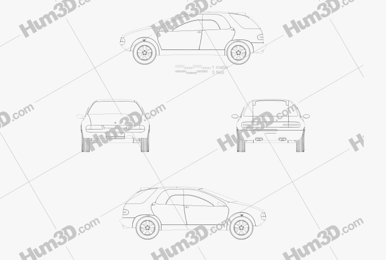 Suzuki Quad Raider Constellation 1991 Blueprint - 3DModels.org