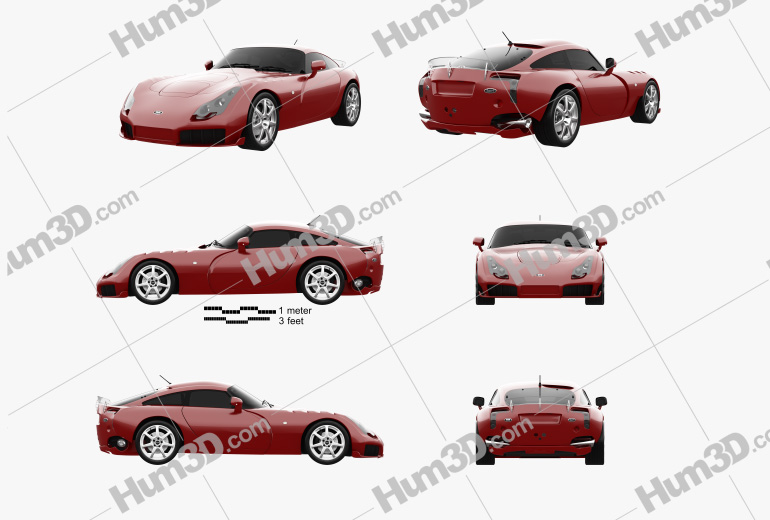 TVR blueprints Download in PNG - 3DModels.org