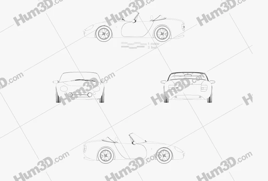 TVR blueprints Download in PNG - 3DModels.org