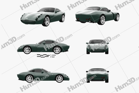 TVR blueprints Download in PNG - 3DModels.org
