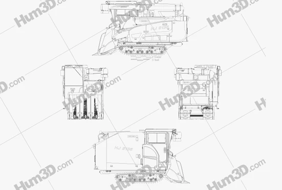 Tractor Blueprints - Download Accurate High-Resolution Drawings ...
