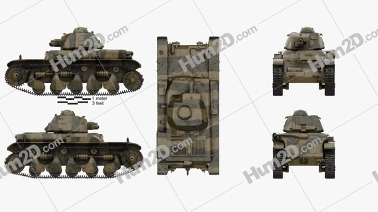 Tank blueprints Download in PNG - 3DModels.org
