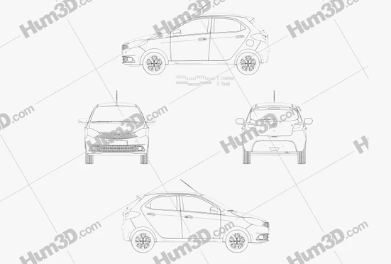 Tata blueprints Download in PNG - 3DModels.org