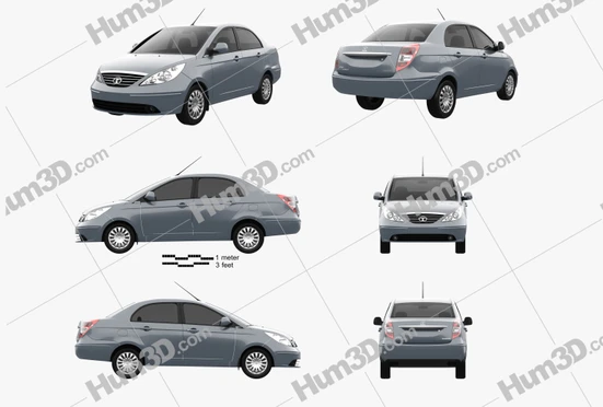 Tata blueprints Download in PNG - 3DModels.org