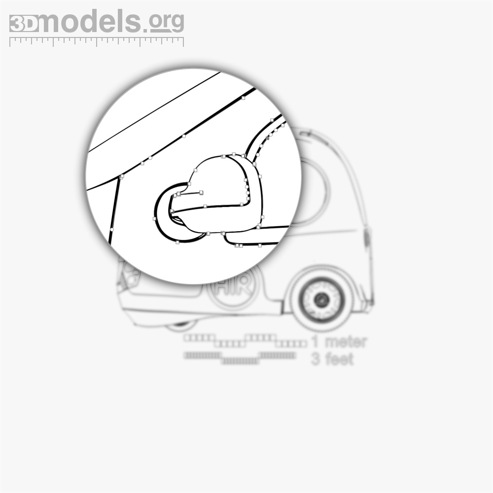 Tata Airpod 2018 Vector Blueprint - 3DModels.org