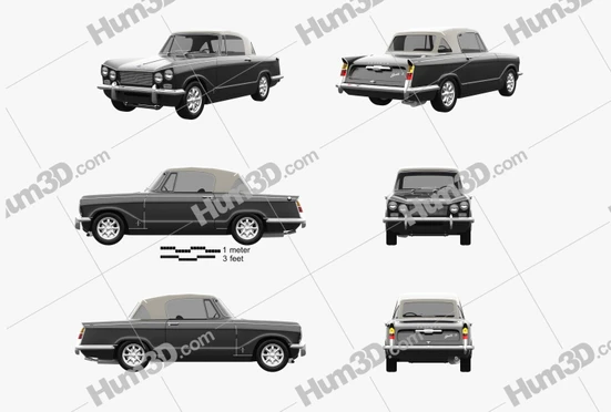 Triumph blueprints Download in PNG - 3DModels.org