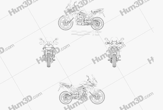 Triumph blueprints Download in PNG - 3DModels.org