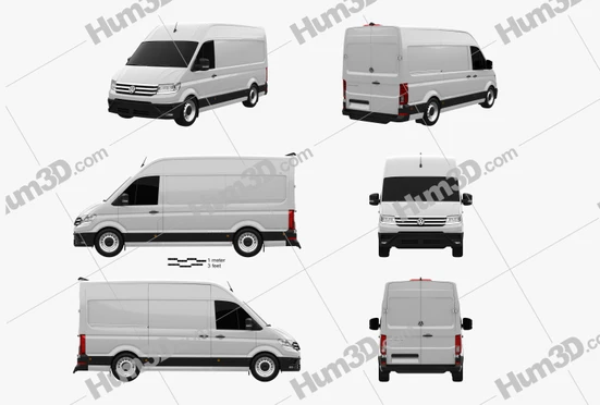 Volkswagen blueprints Download in PNG - 3DModels.org