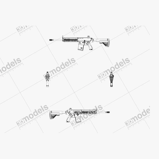 Weapons Blueprints – Download Accurate High-Resolution Drawings ...