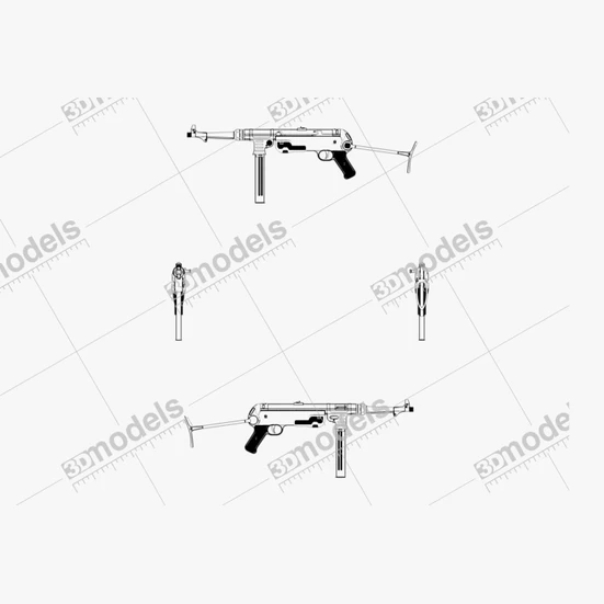 武器 3D模型 - 页码 5 - 3DModels.org