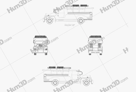 Plans de voitures pour la modélisation 3D - 3DModels.org