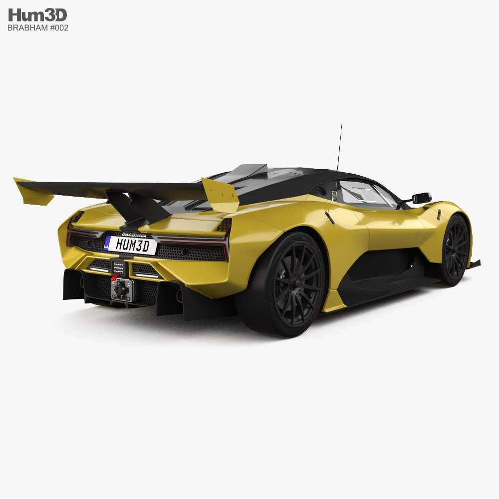 Brabham BT63 GT2 2025 3Dモデル - ダウンロード Sports car on 3DModels.org