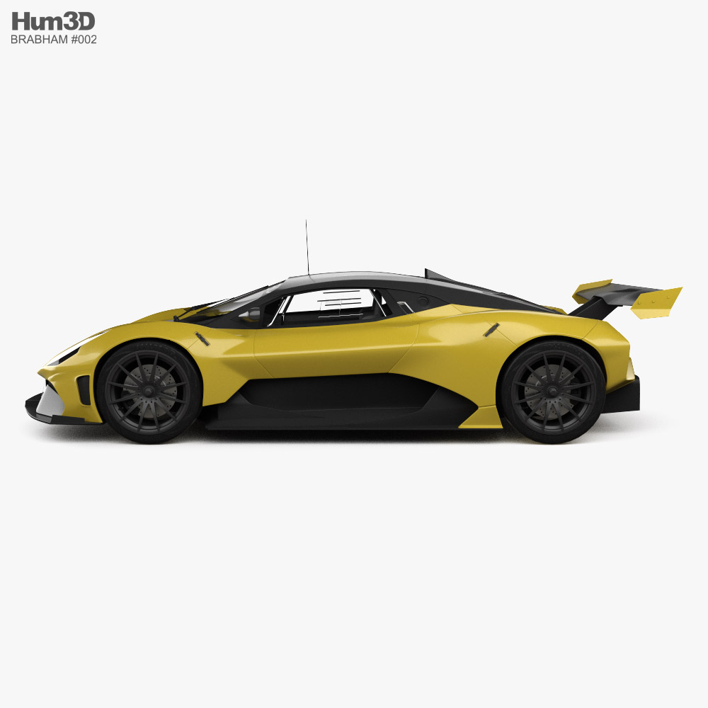 Brabham BT63 GT2 2025 3Dモデル - ダウンロード Sports car on 3DModels.org